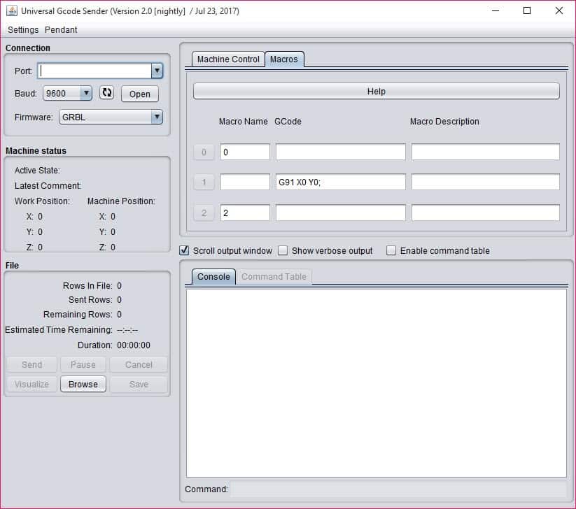 Download Universal Gcode Sender 2 0 0 For Windows 10 8 7 PC